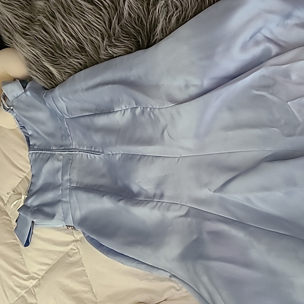 Size 19 Mermaid Baby Blue Prom Dress - Gem